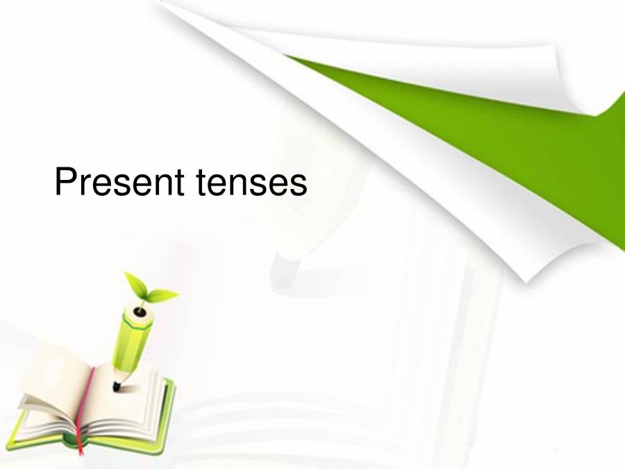 Simple Present Tense Uses - PowerPoint Slides - LearnPick India