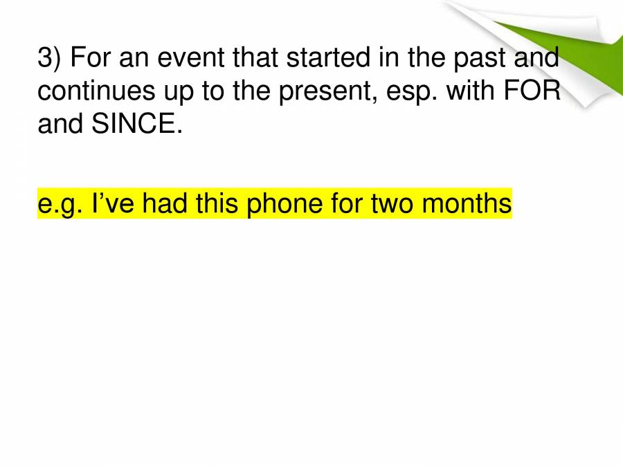 Simple Present Tense Uses - PowerPoint Slides - LearnPick India