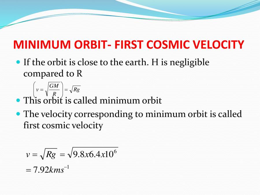 Satellites, Orbital Velocity - PowerPoint Slides - LearnPick India