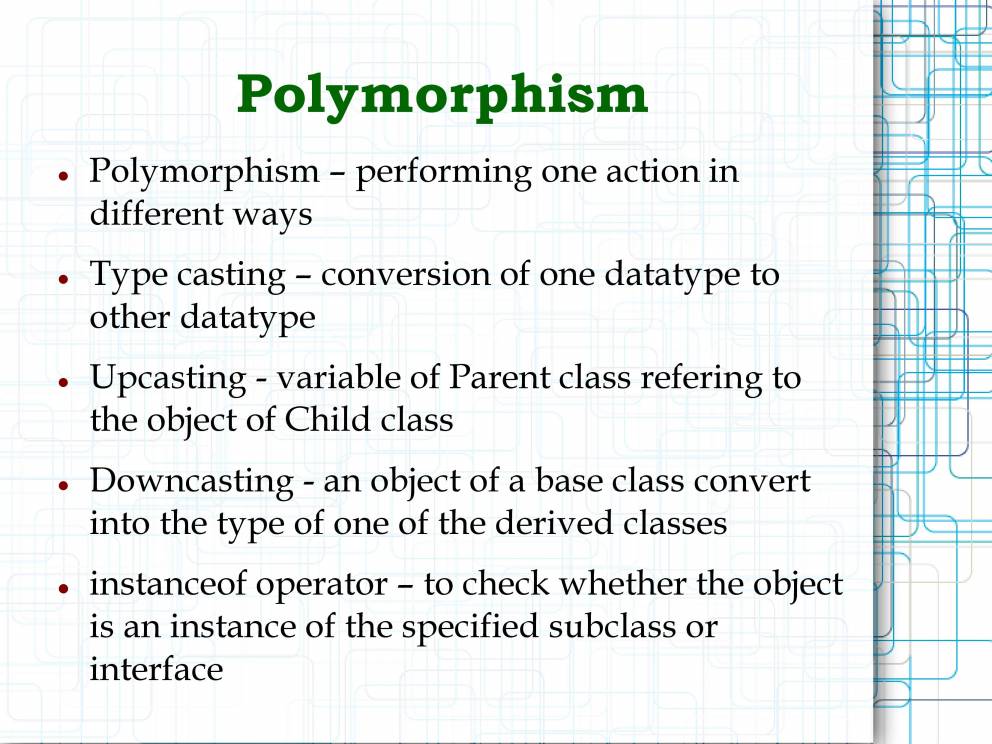 Fundamentals Of JAVA - PowerPoint Slides - LearnPick India