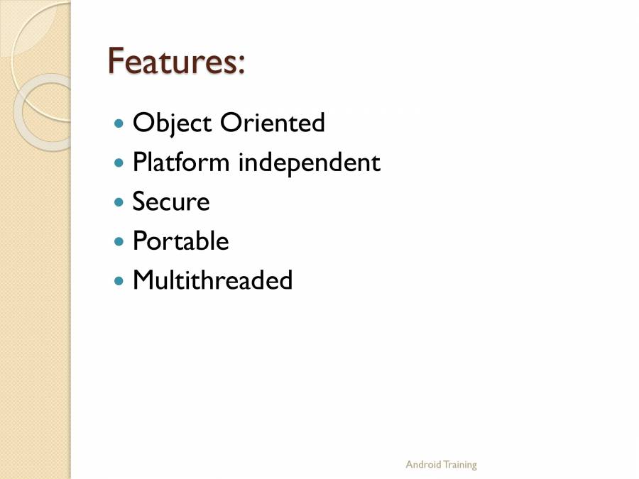 Android Introduction - PowerPoint Slides - LearnPick India
