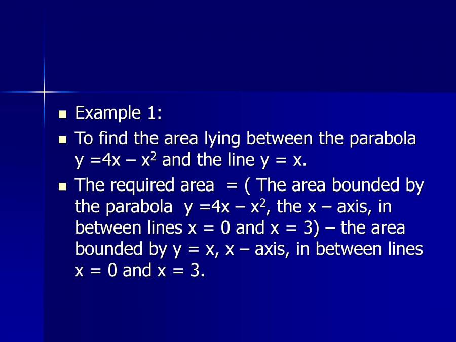 Application Of Integration - PowerPoint Slides - LearnPick India