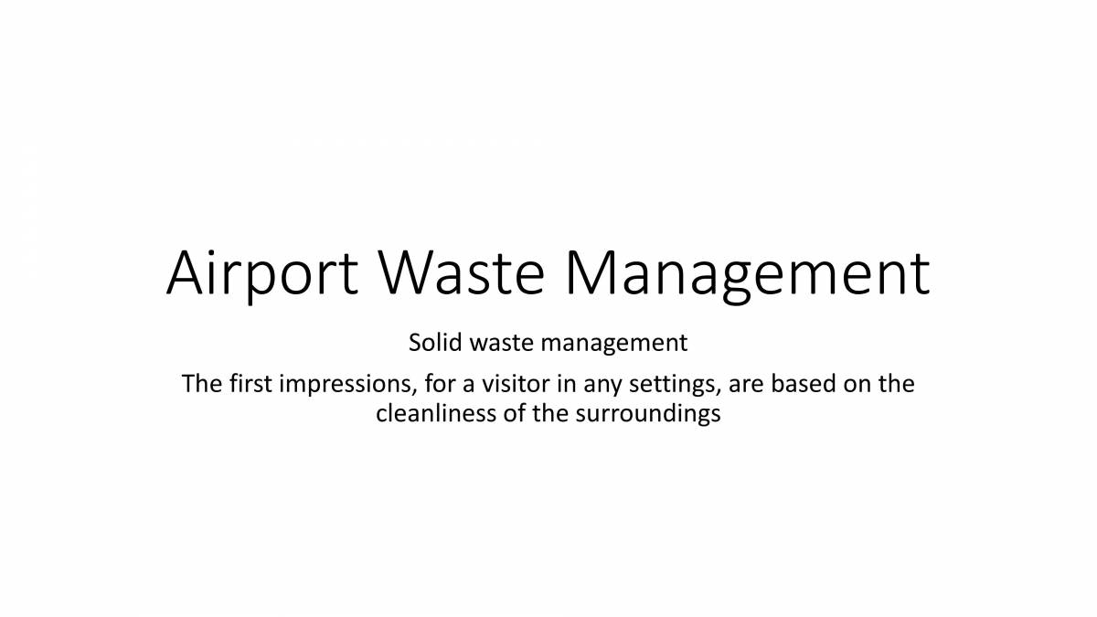 Solid Waste Management Ppt