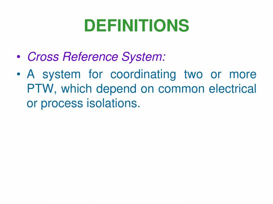 PTW System - PowerPoint Slides - LearnPick India