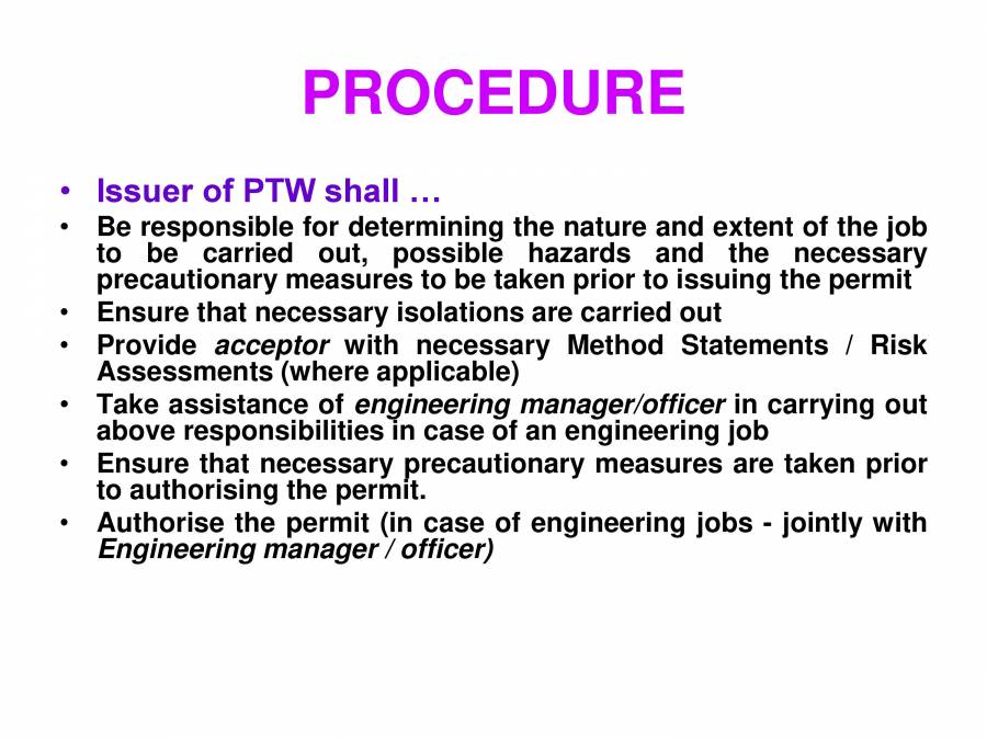 PTW System - PowerPoint Slides - LearnPick India