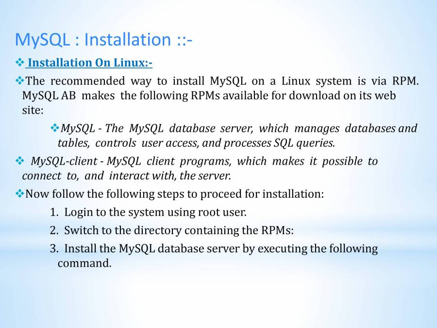 MySQL Database Administration - A Beginner's Guide - PowerPoint Slides - LearnPick India