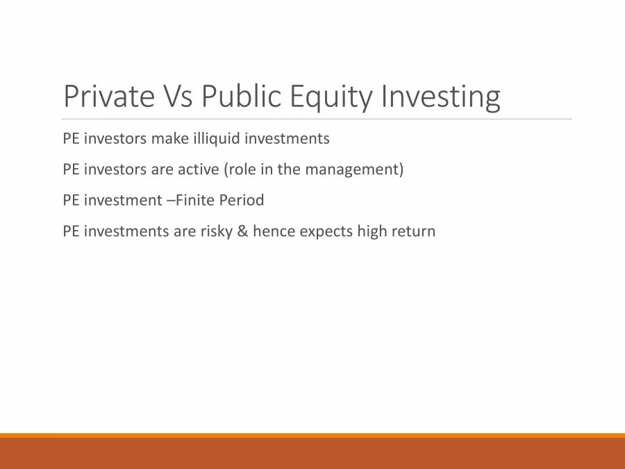 Private Equity - PowerPoint Slides - LearnPick India