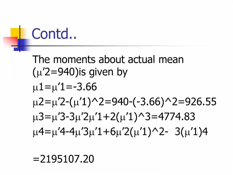 Moment - PowerPoint Slides - LearnPick India