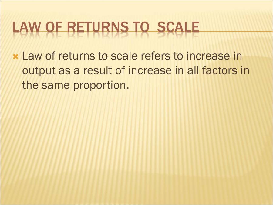 Production Function(Economics) - PowerPoint Slides - LearnPick India