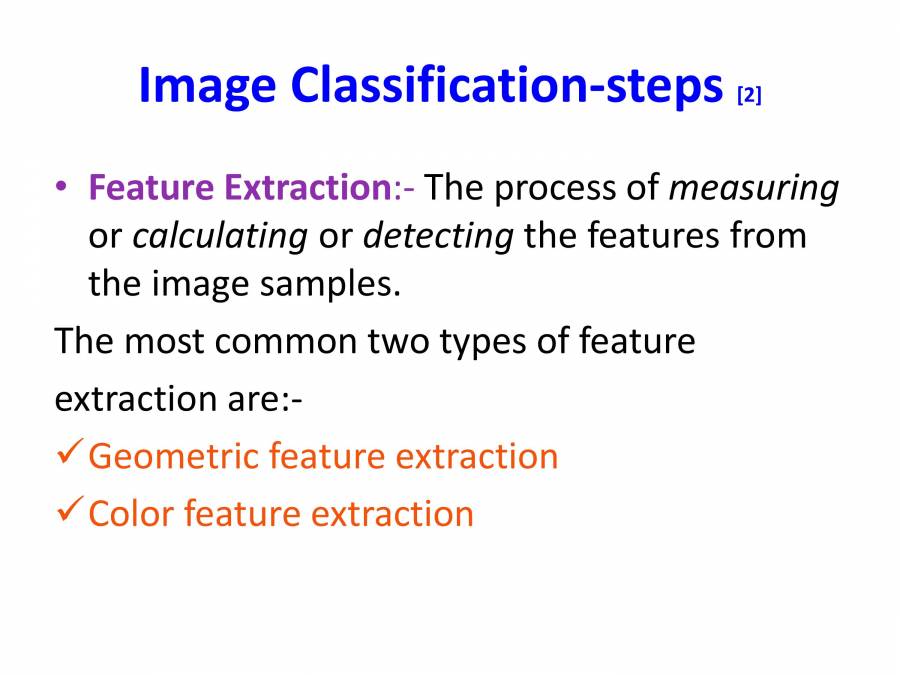 Image Classification - PowerPoint Slides - LearnPick India