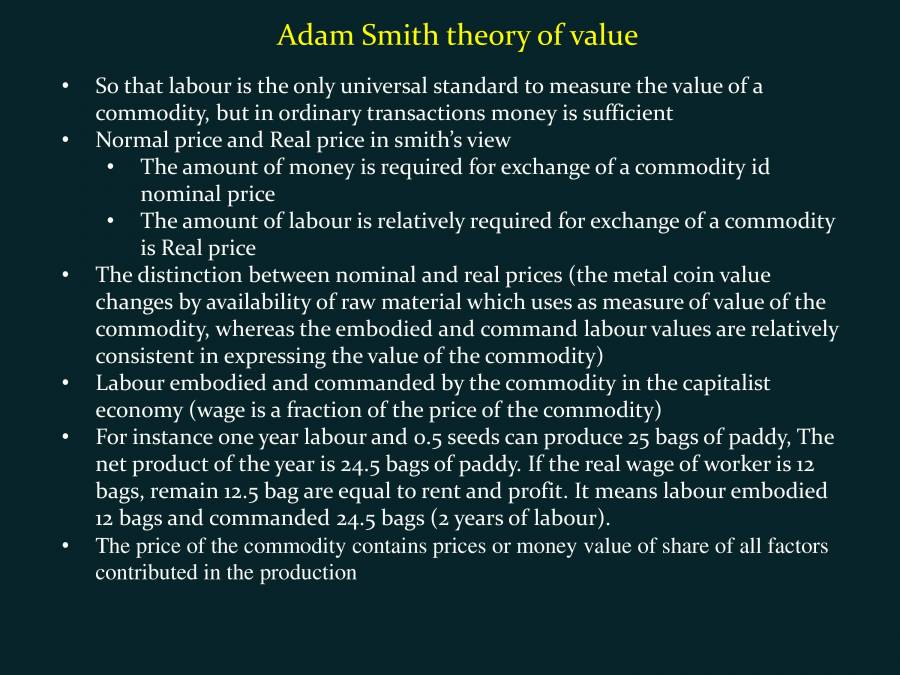 Labour Theory - PowerPoint Slides - LearnPick India