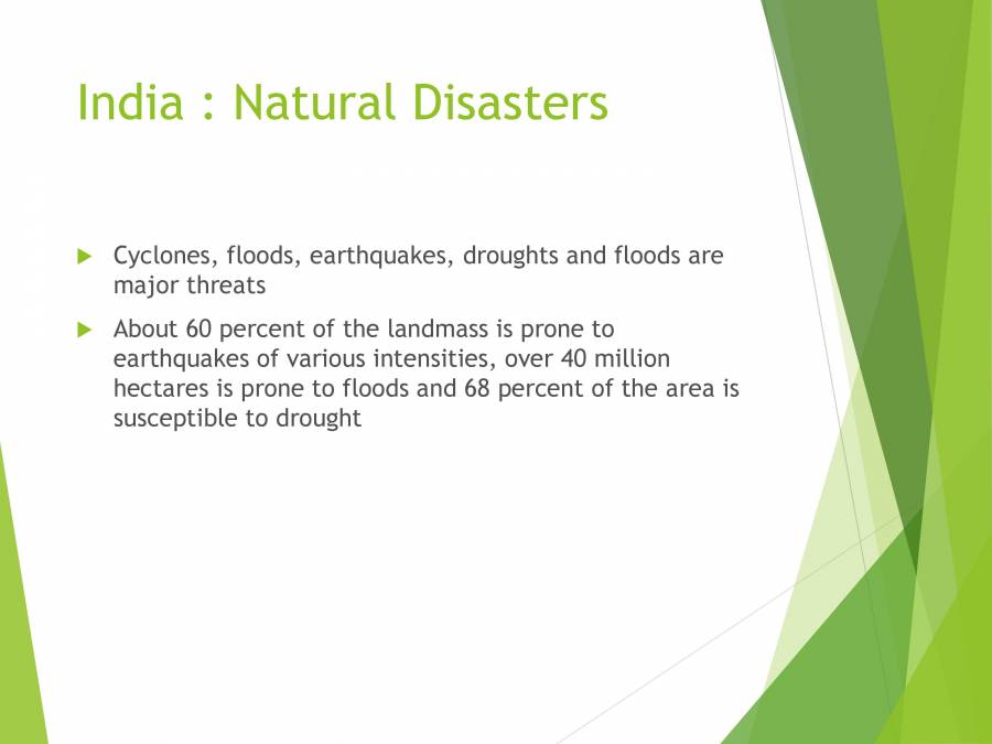 Disaster Management - PowerPoint Slides - LearnPick India