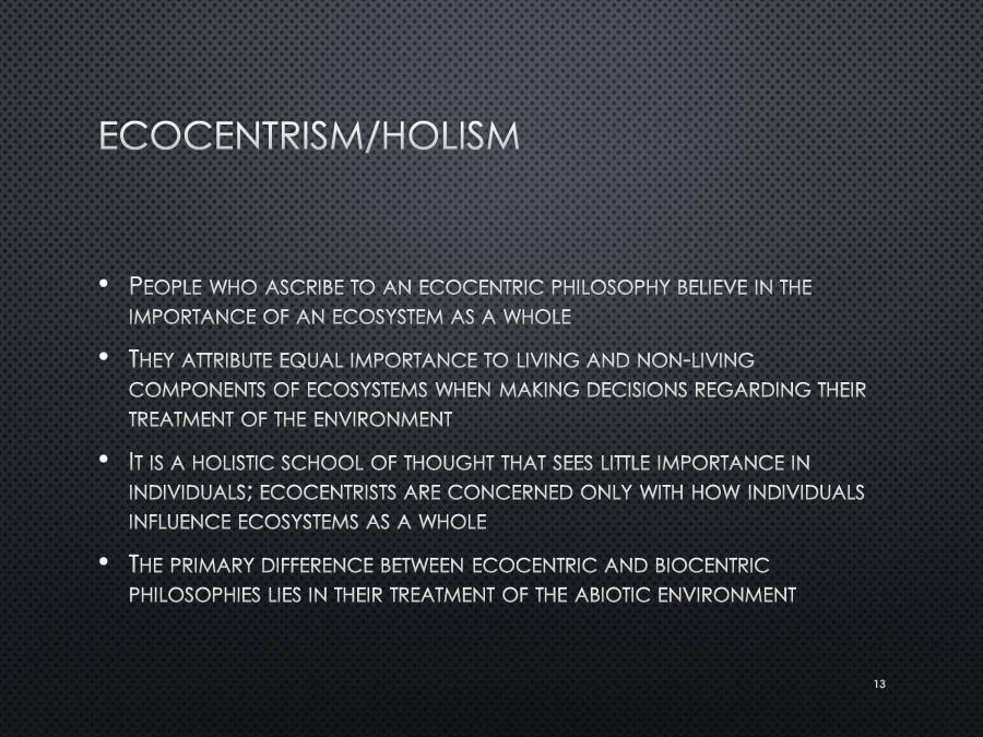 Environmental Ethics - PowerPoint Slides - LearnPick India