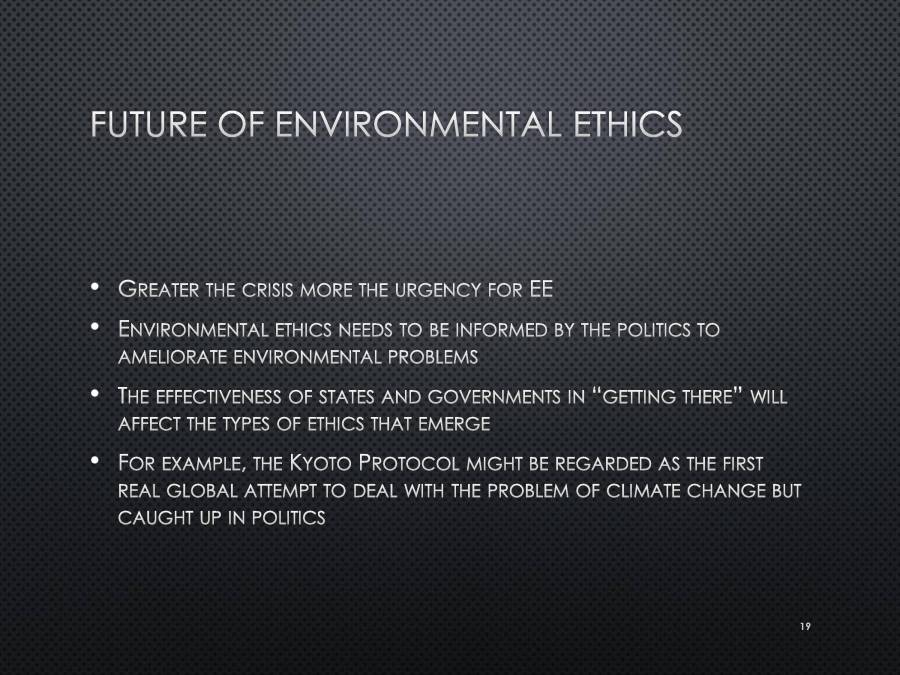 Environmental Ethics - PowerPoint Slides - LearnPick India