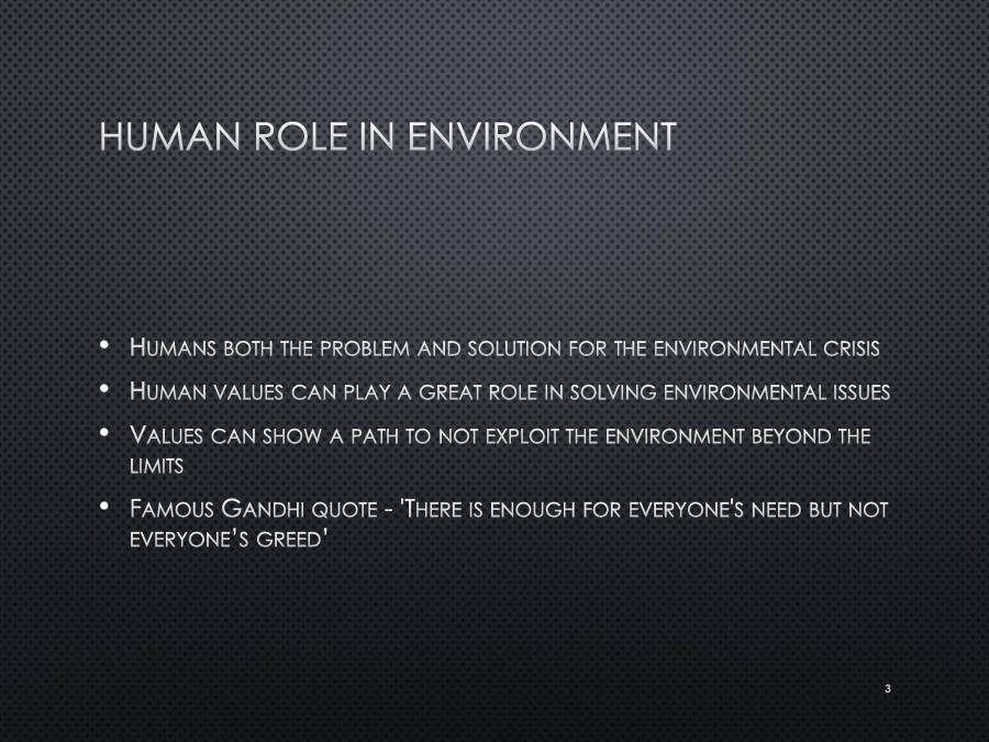 Environmental Ethics - PowerPoint Slides - LearnPick India