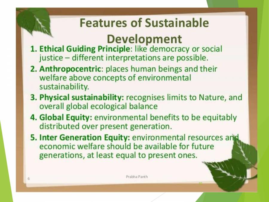 Environment And Developments - PowerPoint Slides - LearnPick India