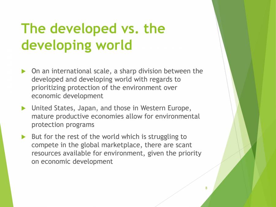 Environment And Developments - PowerPoint Slides - LearnPick India