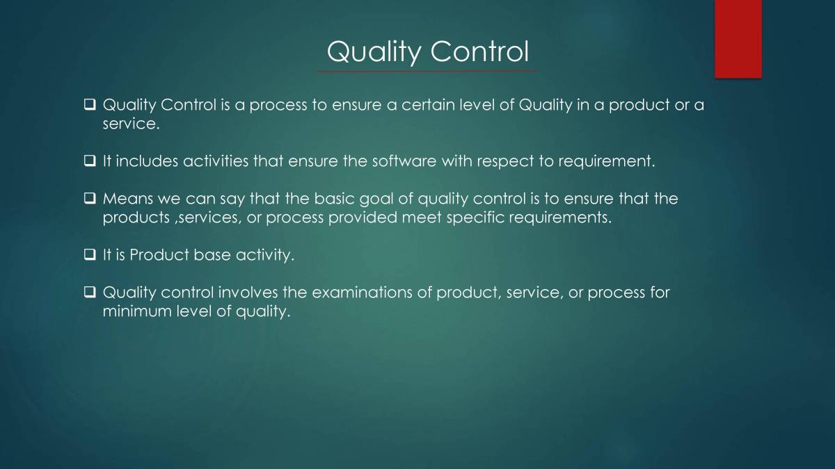 Software Testing - PowerPoint Slides - LearnPick India