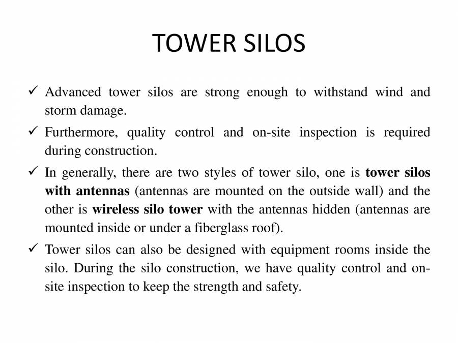 Types Of Silos - PowerPoint Slides - LearnPick India