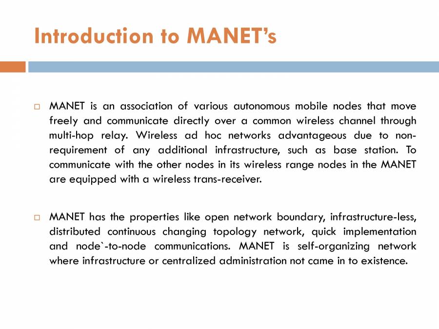 Secure Communication In Cluster Based Ad Hoc Networks A Review Powerpoint Slides Learnpick