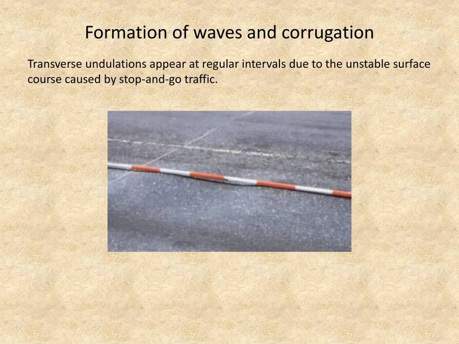Types Of Pavement Failures - PowerPoint Slides - LearnPick India