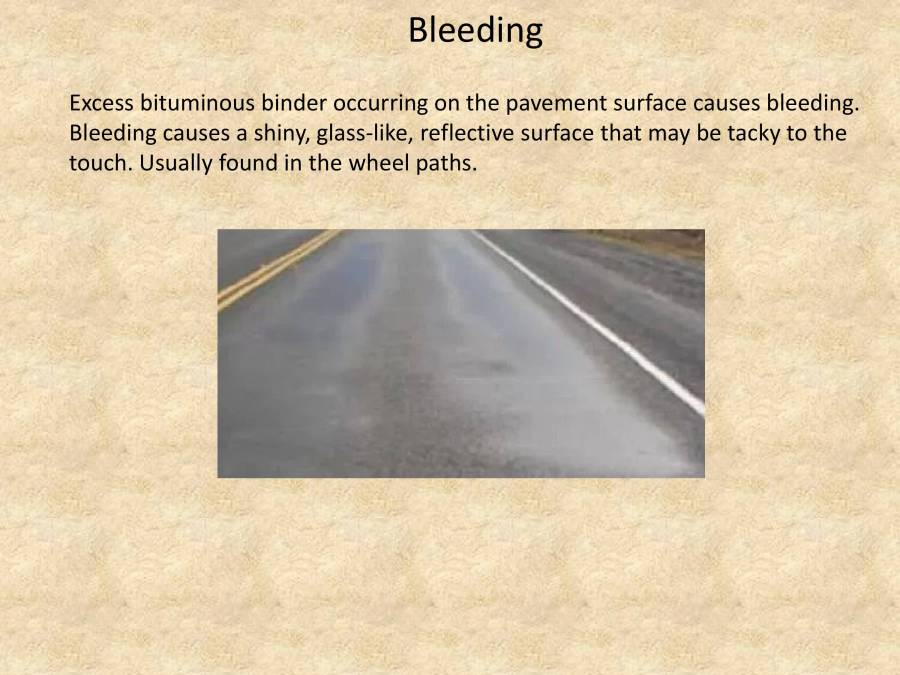 Types Of Pavement Failures - PowerPoint Slides - LearnPick India