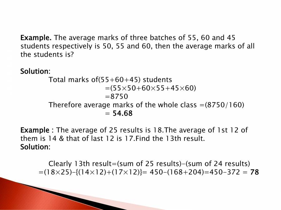 Average Maths/Aptitude Topic For SSC, IBPS, RBI, RRB CAT, MAT, Delhi ...